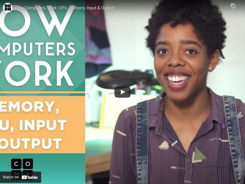How Computers Work Cpu Memory Input And Output Instructional