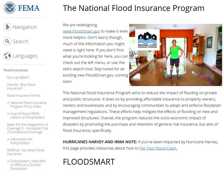 National Flood Insurance Program Website for 9th - 10th Grade | Lesson ... National Flood Insurance Program Website for 9th - 10th Grade | Lesson ...