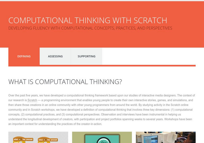 Scratch Ed Computational Thinking With Scratch What Is Computational
