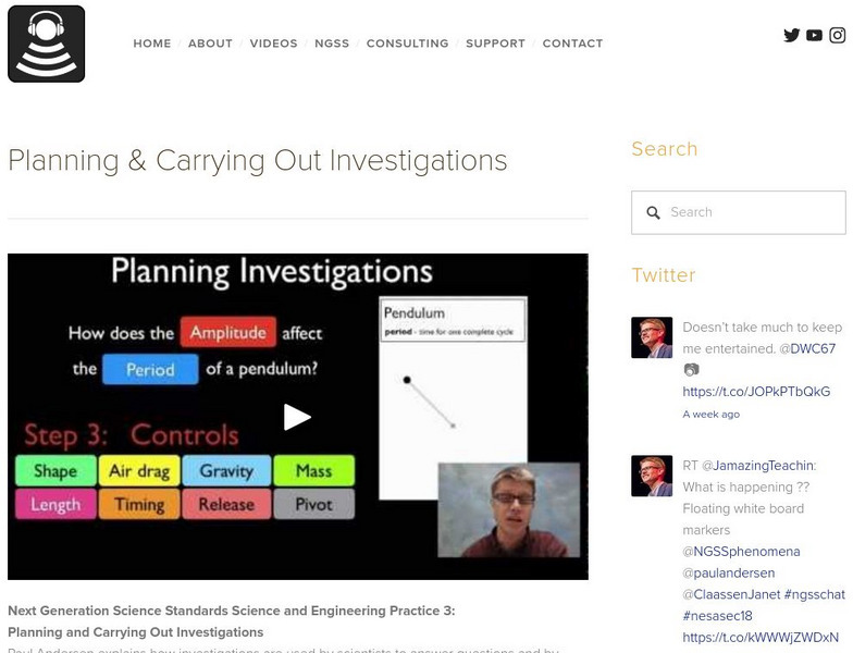 Bozeman Science: Planning & Carrying Out Investigations Instructional ... Bozeman Science: Planning & Carrying Out Investigations Instructional ...