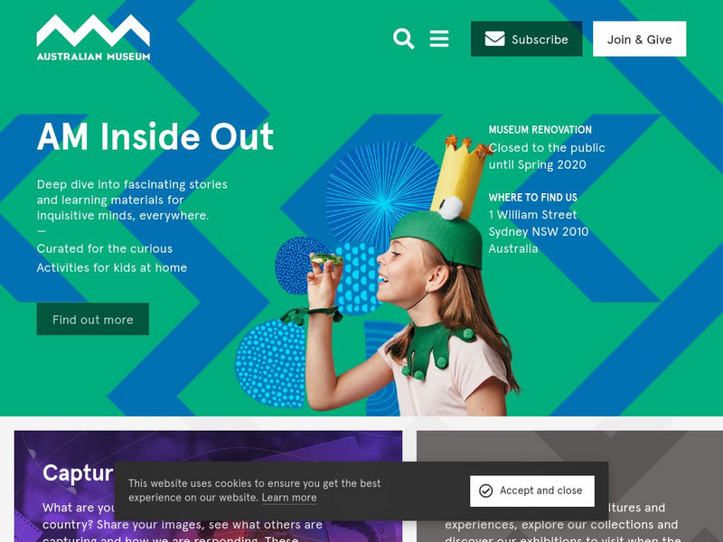 The Australian Museum Website For 9th 10th Grade Lesson Planet