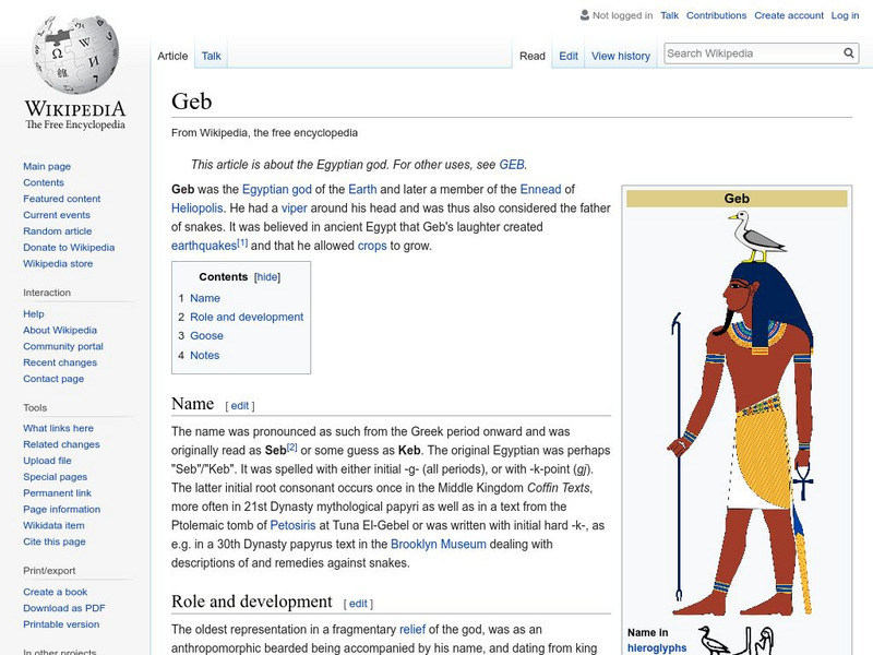 Wikipedia Geb Handout For 9th 10th Grade Lesson Planet