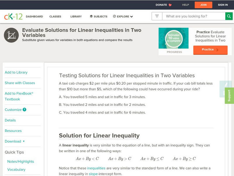 Ck 12 Algebra Trends In Data Unit Plan For 8th 9th Grade Lesson