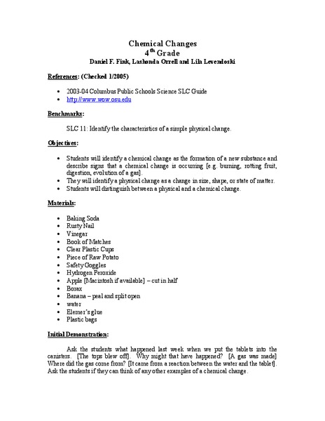 Chemical Changes Lesson Plan For 4th Grade Lesson Planet chemical-changes-lesson-plan-for-4th-grade-lesson-planet