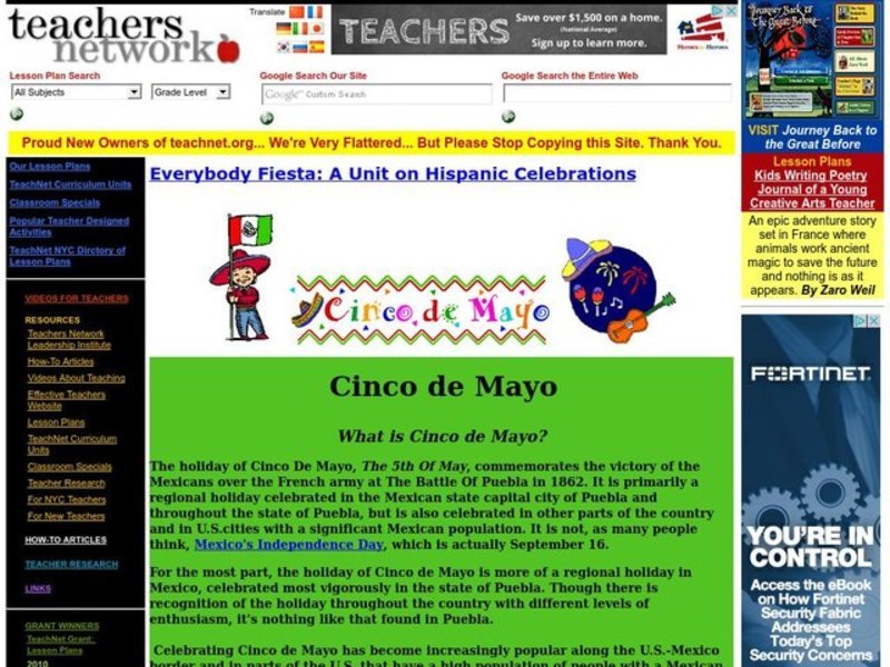 Cinco De Mayo Lesson Plan For 4th 8th Grade Lesson Planet cinco-de-mayo-lesson-plan-for-4th-8th-grade-lesson-planet