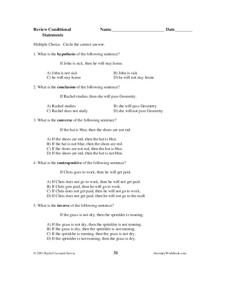 Conditional Statements Lesson Plan for 8th - 11th Grade | Lesson Planet Conditional Statements Lesson Plan for 8th - 11th Grade | Lesson Planet