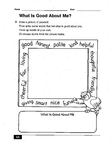 What Is Good About Me Worksheet For 1st 3rd Grade Lesson Planet what-is-good-about-me-worksheet-for-1st-3rd-grade-lesson-planet