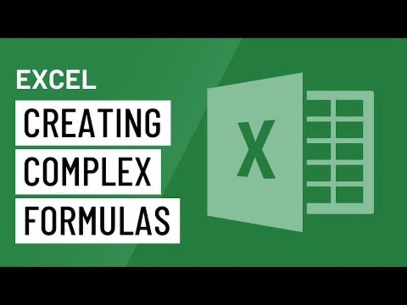 Excel 2016 Creating More Complex Formulas Instructional Video For 9th Higher Ed Lesson Planet