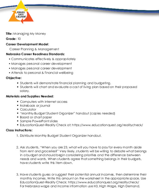 managing-my-money-lesson-plan-for-10th-grade-lesson-planet