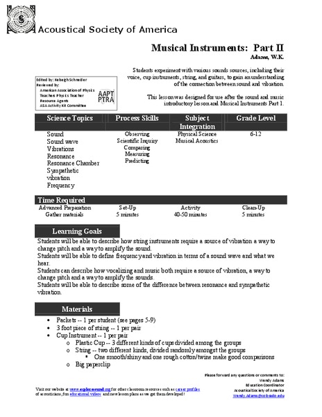 Musical Instruments Lesson Plan For 6th 12th Grade Lesson Planet musical-instruments-lesson-plan-for-6th-12th-grade-lesson-planet