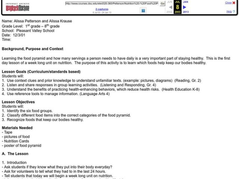Nutrition Lesson Plan For 1st 8th Grade Lesson Planet nutrition-lesson-plan-for-1st-8th-grade-lesson-planet