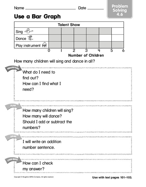 Use A Bar Graph Worksheet For 2nd 3rd Grade Lesson Planet Use A Bar Graph Worksheet For 2nd 3rd Grade Lesson Planet