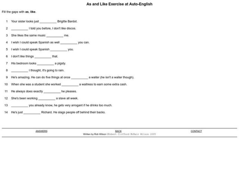 As And Like Exercise Worksheet For 4th 5th Grade Lesson Planet as-and-like-exercise-worksheet-for-4th-5th-grade-lesson-planet
